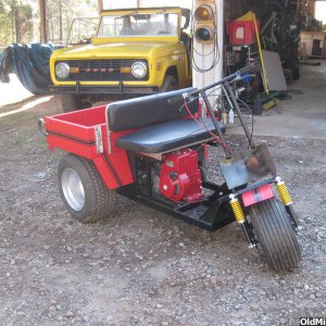 Restored snowco power kart | OldMiniBikes.com