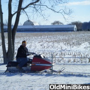 First ride of the year, 440 Nitro | OldMiniBikes.com