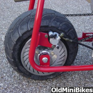 New DB30 Rear Wheel | OldMiniBikes.com