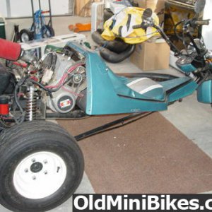 TRISPORT SL Chopped down 440cc Koher | OldMiniBikes.com