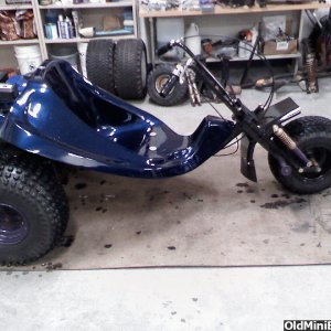 TS130 Side view | OldMiniBikes.com