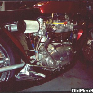 vintage bsa drag bike 1971 | OldMiniBikes.com