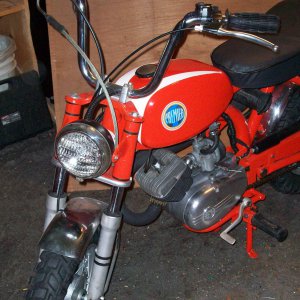 1971 Moto Beta Bebe Premier 50cc | OldMiniBikes.com