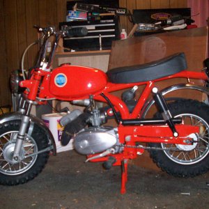 1971 Moto Beta Bebe Premier 50cc | OldMiniBikes.com