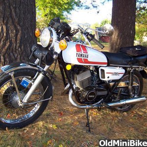 '75 Yamaha RD250B | OldMiniBikes.com