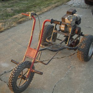 Restored snowco power kart | OldMiniBikes.com