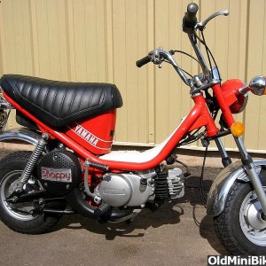 What a Yamaha Chappy looks like. This is a picture off of the internet ...