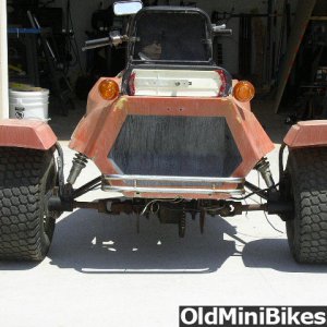 Tri-Sport Rear with Body | OldMiniBikes.com