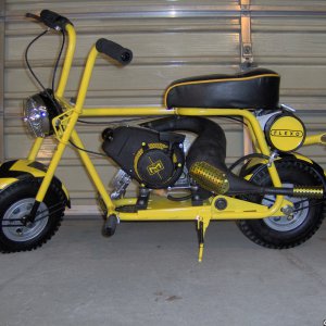Modified Flexo with Westbend engine (1969) | OldMiniBikes.com