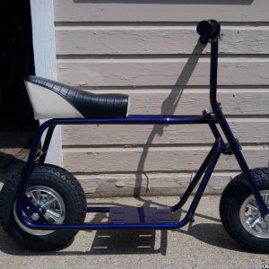 ruttman during restoration | OldMiniBikes.com