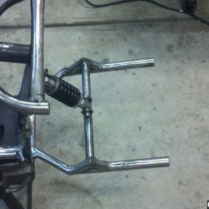 Baja warrior- Home made rear suspension | OldMiniBikes.com