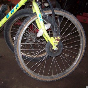 front drive wheel 2wd bike | OldMiniBikes.com