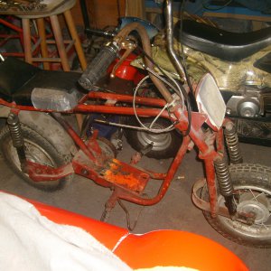1968-1970 Mtd Trail flite #603 | OldMiniBikes.com