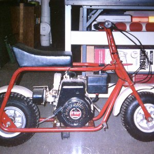 5hp ruttman minibike | OldMiniBikes.com