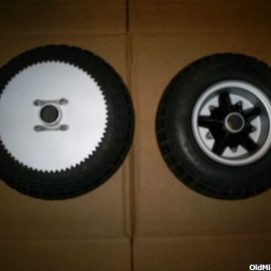 Wheels Completed | OldMiniBikes.com