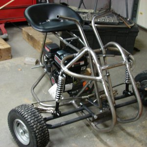 home built reverse trike | OldMiniBikes.com