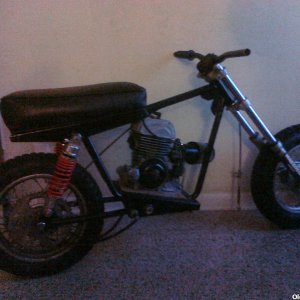 fox scrambler mini bike project | OldMiniBikes.com