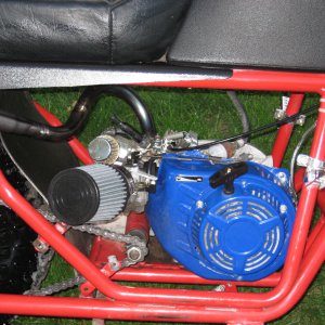 MANCO Big Cat with clone | OldMiniBikes.com