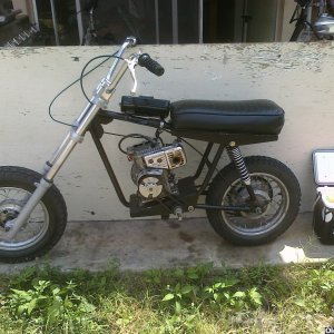 fox scrambler mini bike project | OldMiniBikes.com