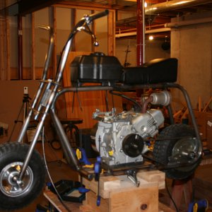 First Home Made Mini Bike | OldMiniBikes.com