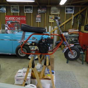 MX Duster Minor Detailing, Cleanup And Assembly | OldMiniBikes.com