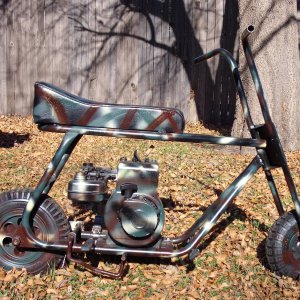 camo mini | OldMiniBikes.com