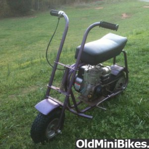 Sensation Mike Bike - left side | OldMiniBikes.com