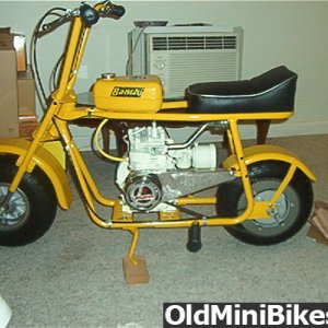 Finished Banchi | OldMiniBikes.com