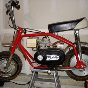 Vintage Scat Cat Mini Bikes