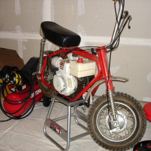 Vintage Scat Cat Mini Bikes