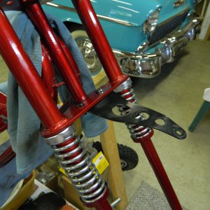 Assembly - Front Fender Bracket | OldMiniBikes.com