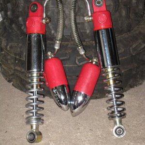 red shocks | OldMiniBikes.com