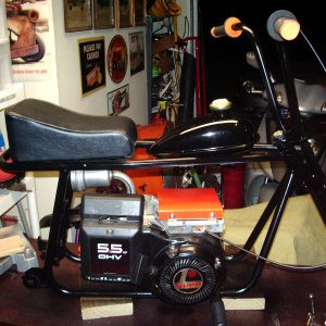 rupp almost finished | OldMiniBikes.com