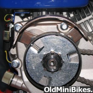 Clutch_Cover_Bracket_front_view | OldMiniBikes.com