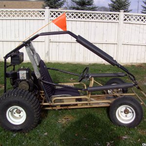 streamer with 8 hp briggs | OldMiniBikes.com