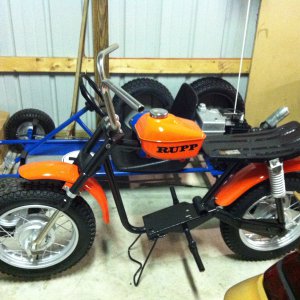 72 Rupp Roadster Resto. Mod | OldMiniBikes.com