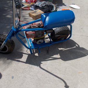 Mickey Thompson Mini Bike 9-7-2015 | OldMiniBikes.com