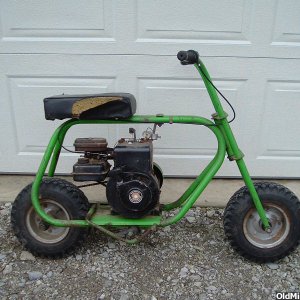 Foremost Golden Pinto | OldMiniBikes.com