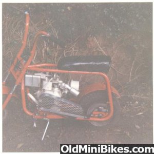 Trojan minibike circa 1966 | OldMiniBikes.com
