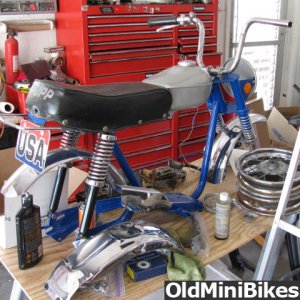 collecting dust | OldMiniBikes.com