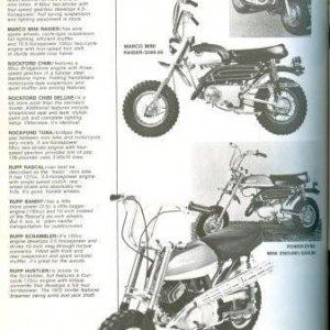 Mini Review 1972 | OldMiniBikes.com