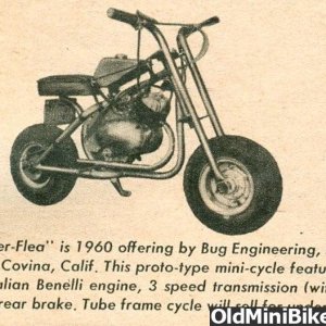 Bug Super Flea 1960 | OldMiniBikes.com