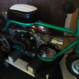 Finished Tom Thumb | OldMiniBikes.com