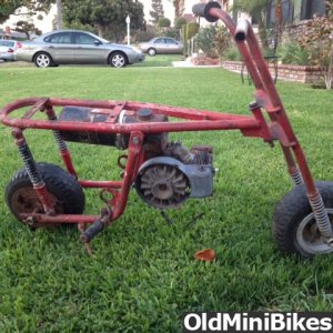 monster frijole project | OldMiniBikes.com