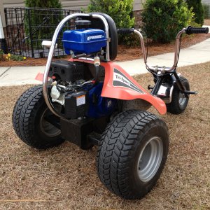 My daughter's 1974 Trisport MTS-30 | OldMiniBikes.com