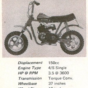 Rupp Scrambler 1973 | OldMiniBikes.com