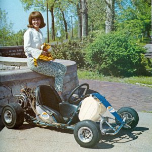 Rupp, Mickey Rupp in 1966 @ Pomona | OldMiniBikes.com