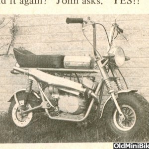 Rupp TT500 With 90cc Hodaka | OldMiniBikes.com