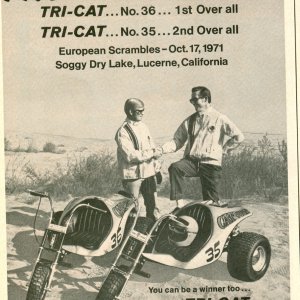 HPE Muskin Tri-Cat | OldMiniBikes.com