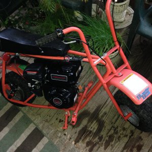 NITRO 44 Mini Drag Bike ROLLING CHASSIS | OldMiniBikes.com